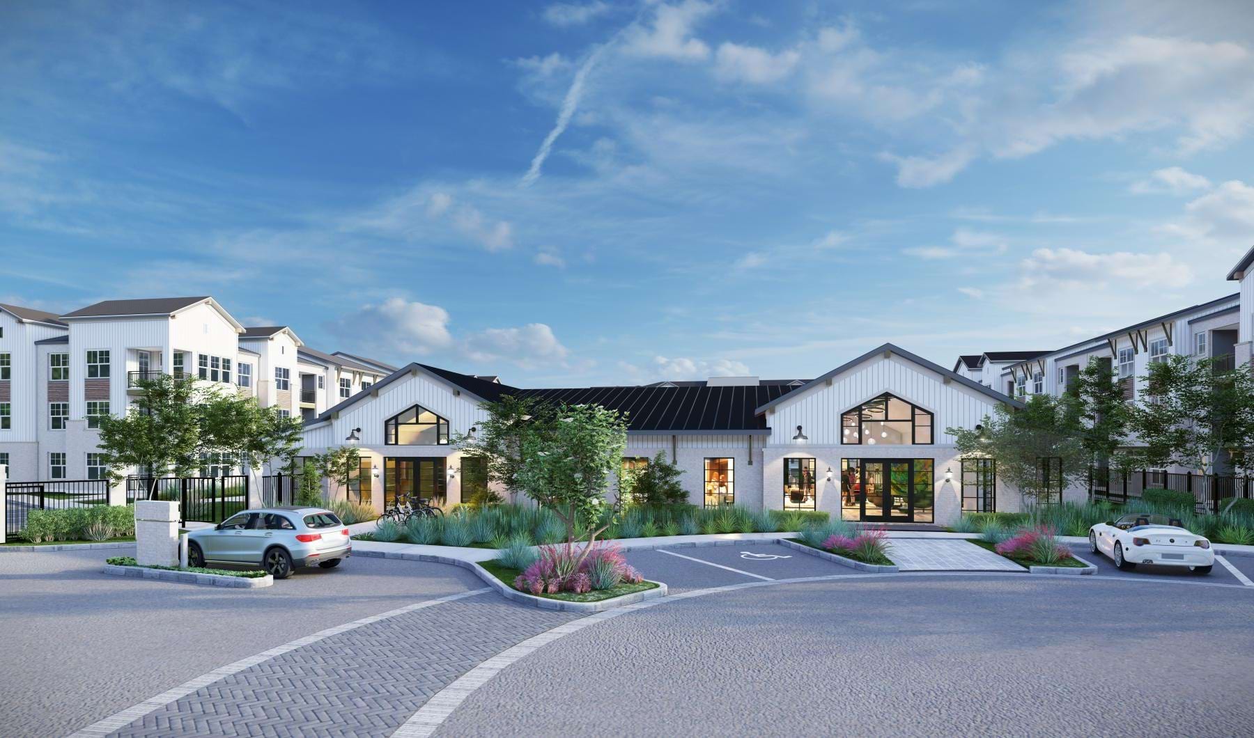 Silos Harvest Green is a pet-friendly apartment community in Richmond, TX